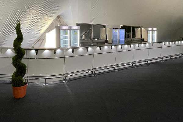 ZIP Bar Set-Up At Creamfields South